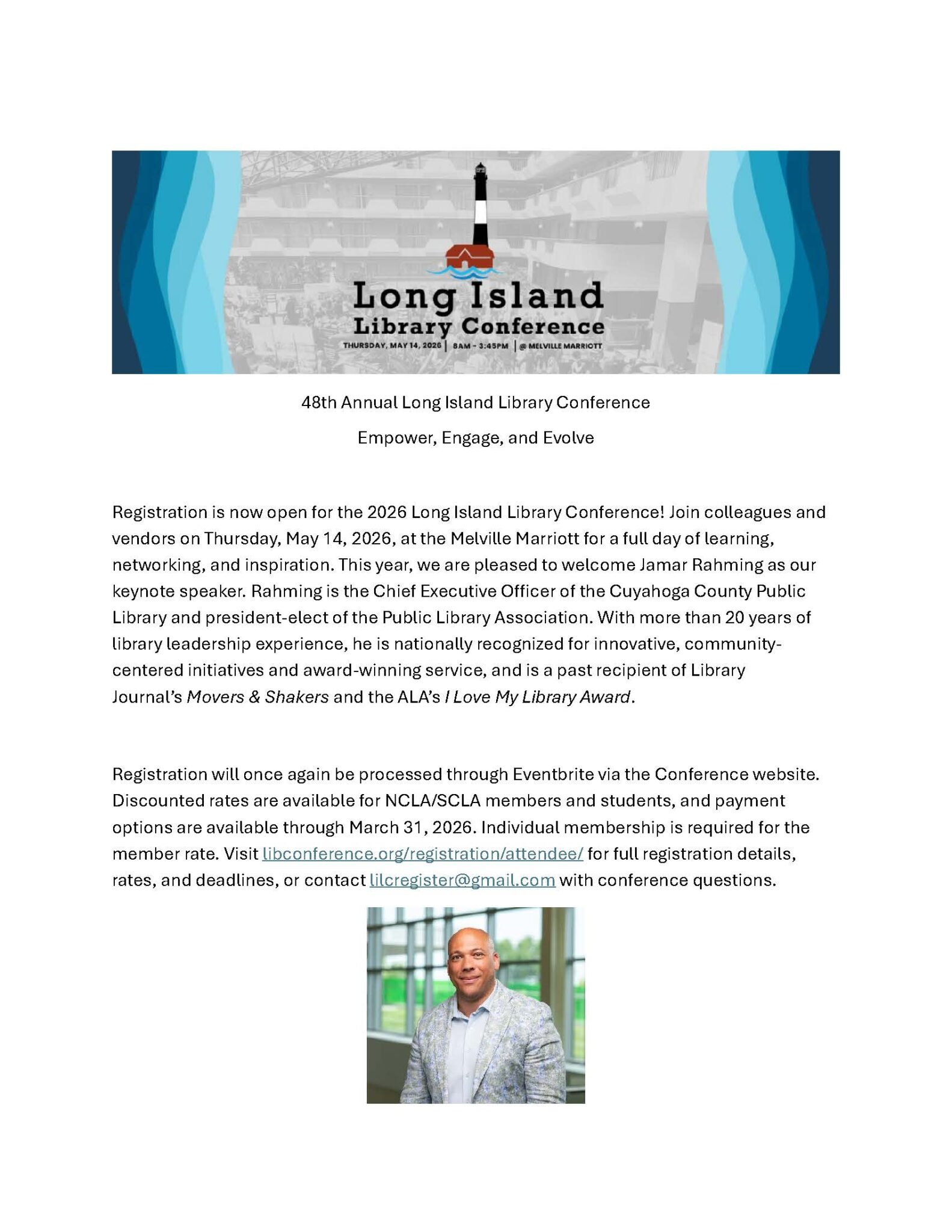 48th Annual Long Island Library Conference